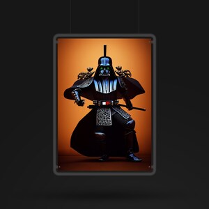 Darth Vader Samurai Style Samurai Vader Starwars Alternative - Etsy