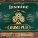 Irish Pub Sign, Vintage Rustic Home Bar Sign - Personalized Metal Sign ...