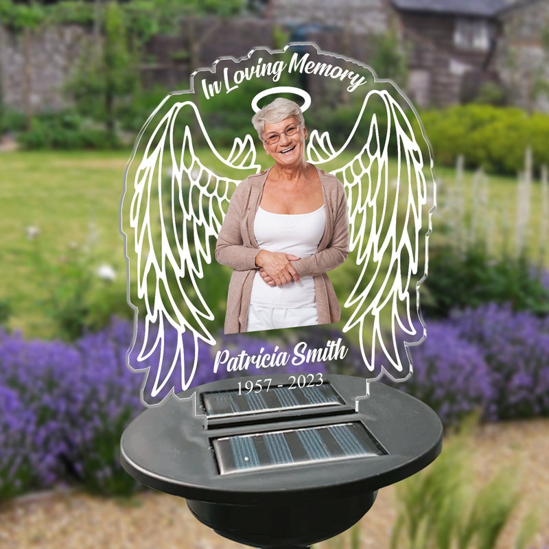 Angel Solar Light - Etsy