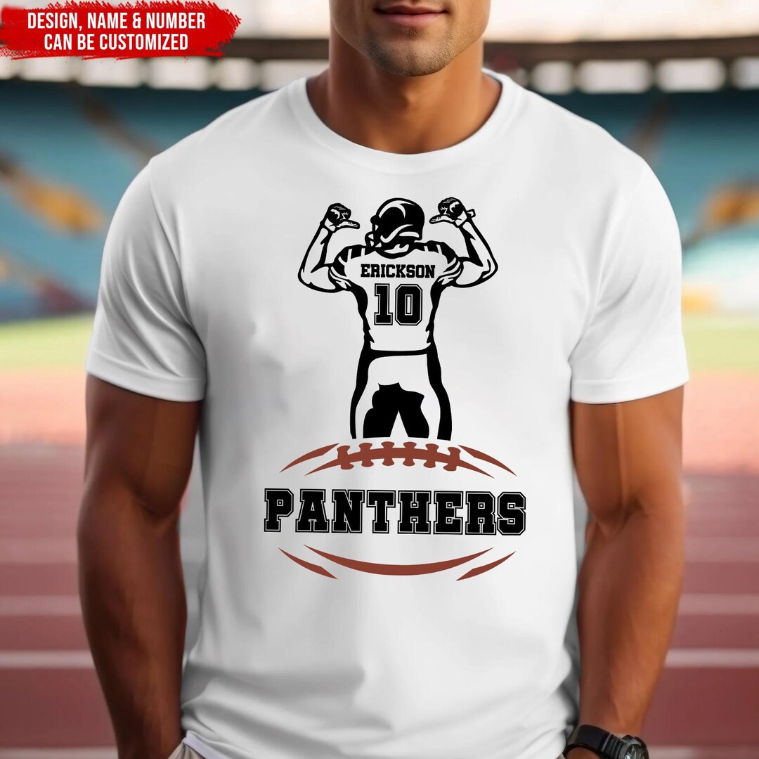 Custom Football Team Name Personalized Shirt Unique Sports Apparel for ...
