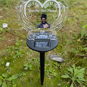 Not A Day Goes by That You Are Not Missed - Personalized Solar Light ...