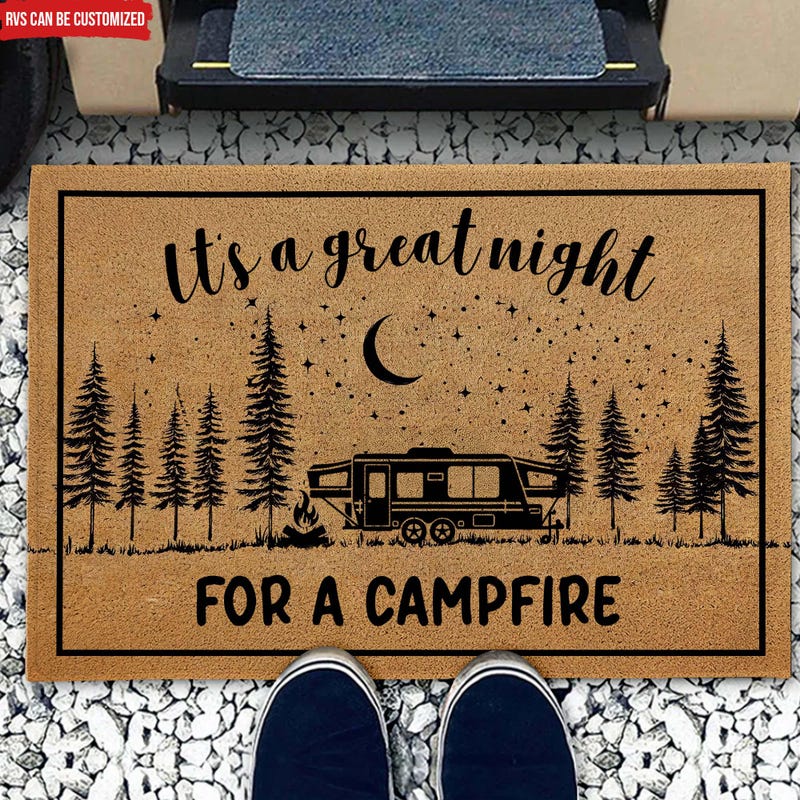 Camper Welcome Mat - Etsy