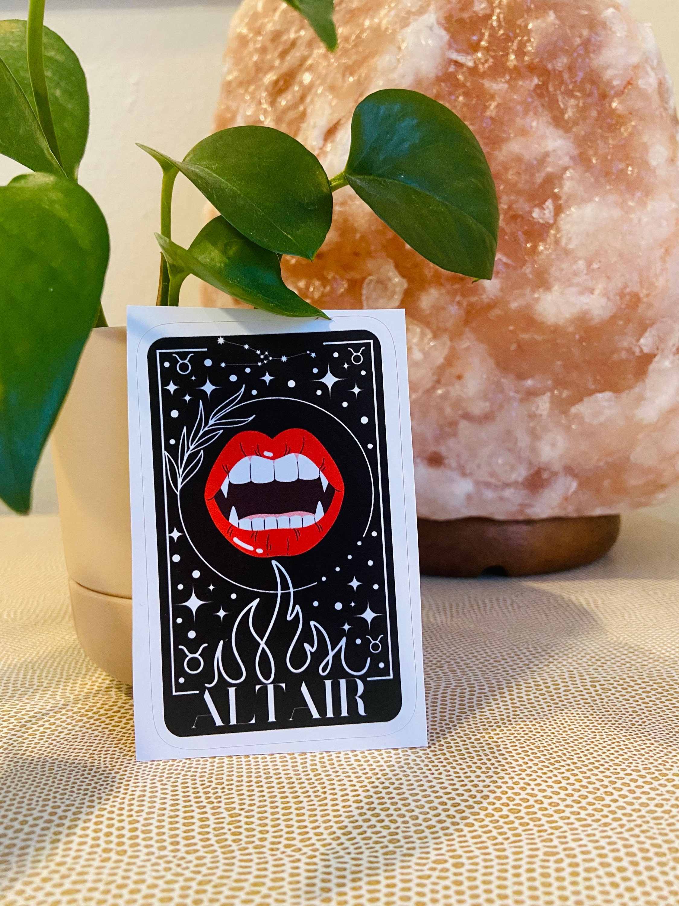 Caleb Altair Zodiac Academy Taurus Vampire Sticker - Etsy
