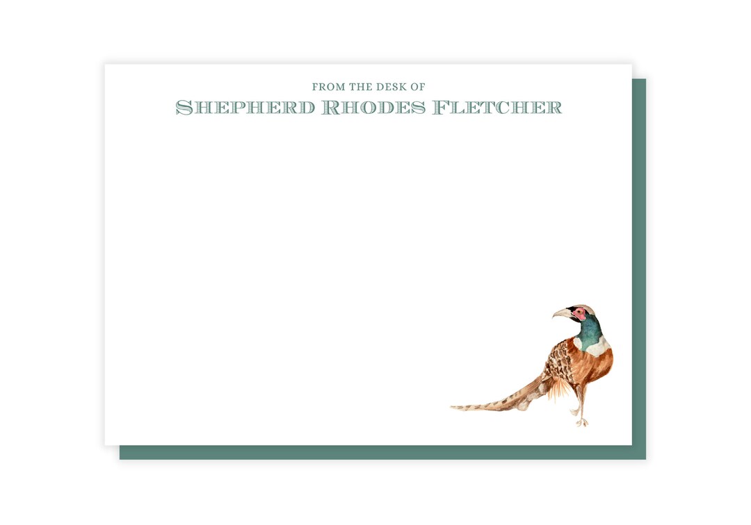Men's Stationery, Hunting Stationery, Gift for Dad, Gift for Brother ...