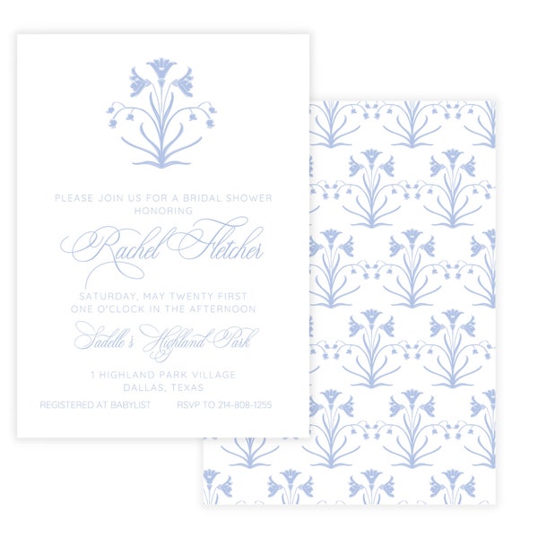 Block Print Wedding Invitation - Etsy