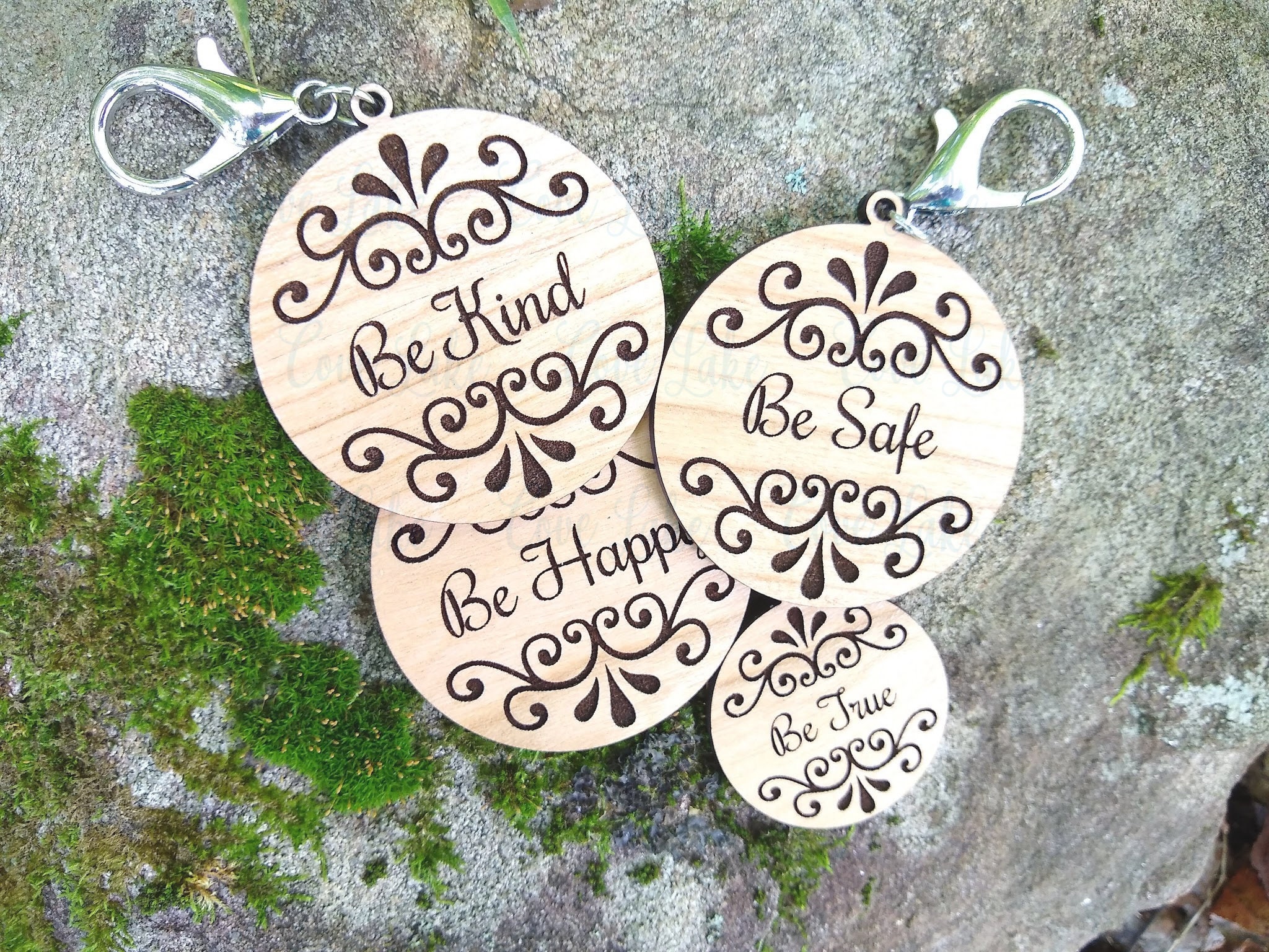 Be Kind SVG Motivational Key Chains SVG for Glowforge Quotes - Etsy