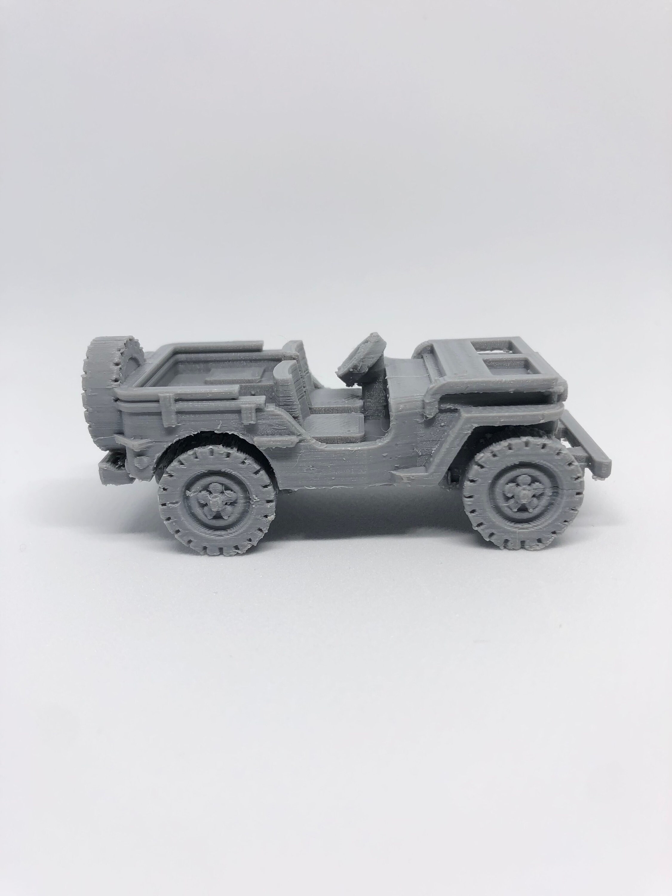 Airborne Recon Jeep 3d Printed Model - Etsy
