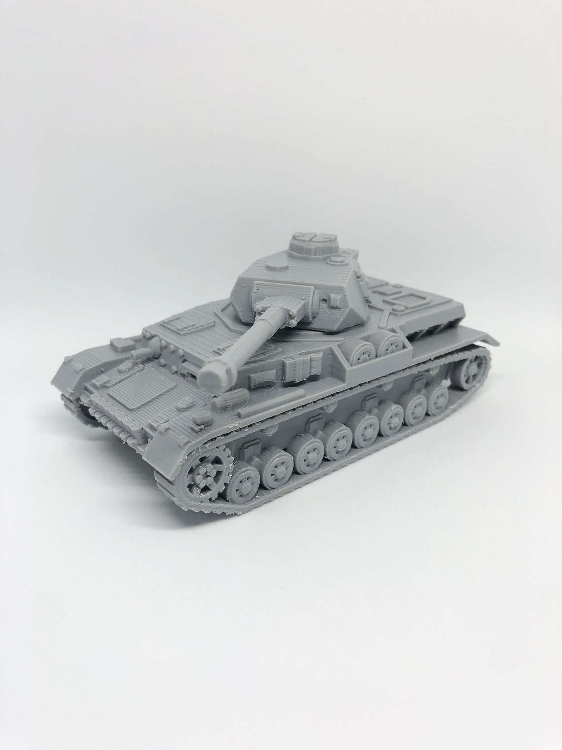 Panzer Lv German Tank 3d Printed Model - Etsy