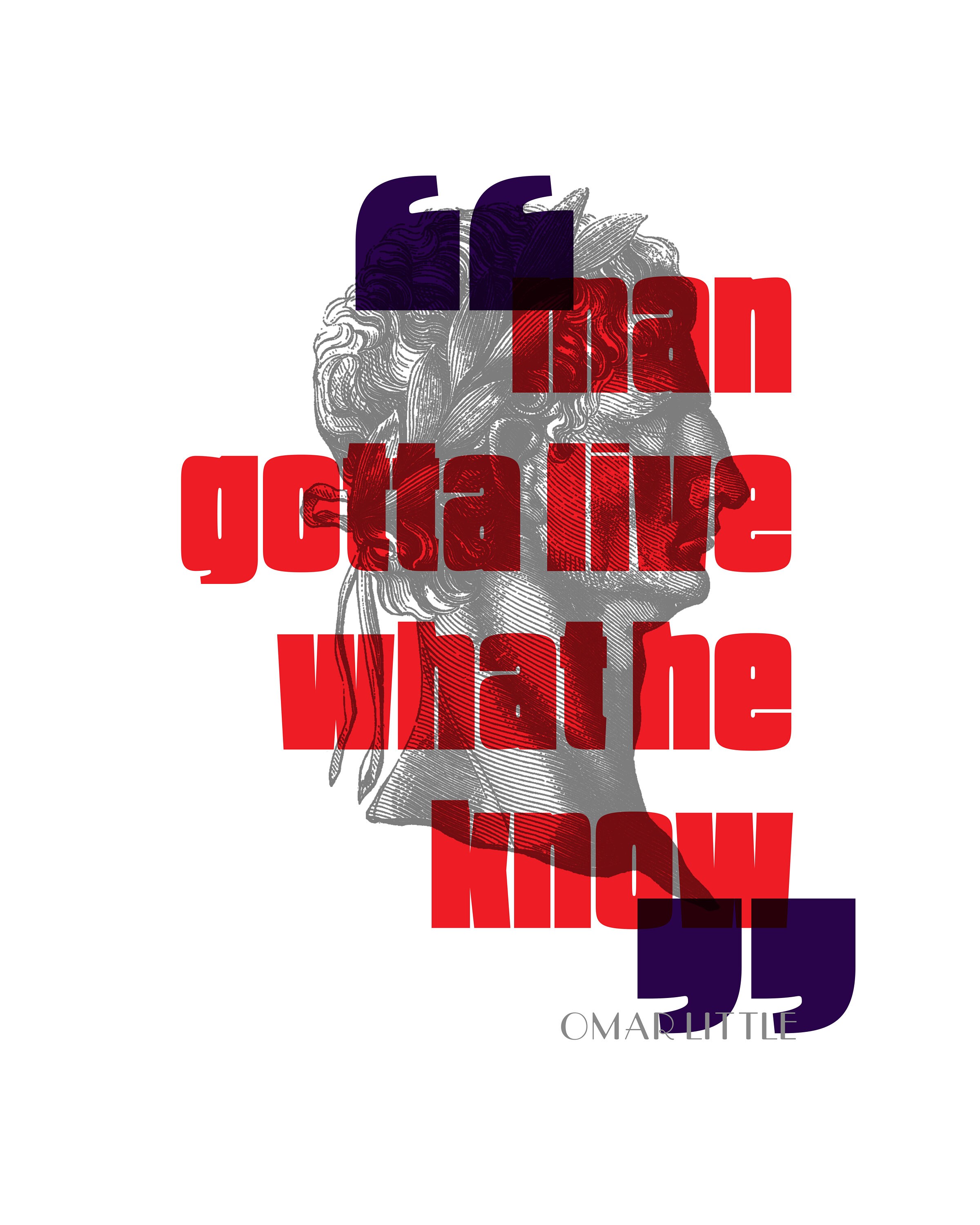 The Wire Quote Poster - Etsy