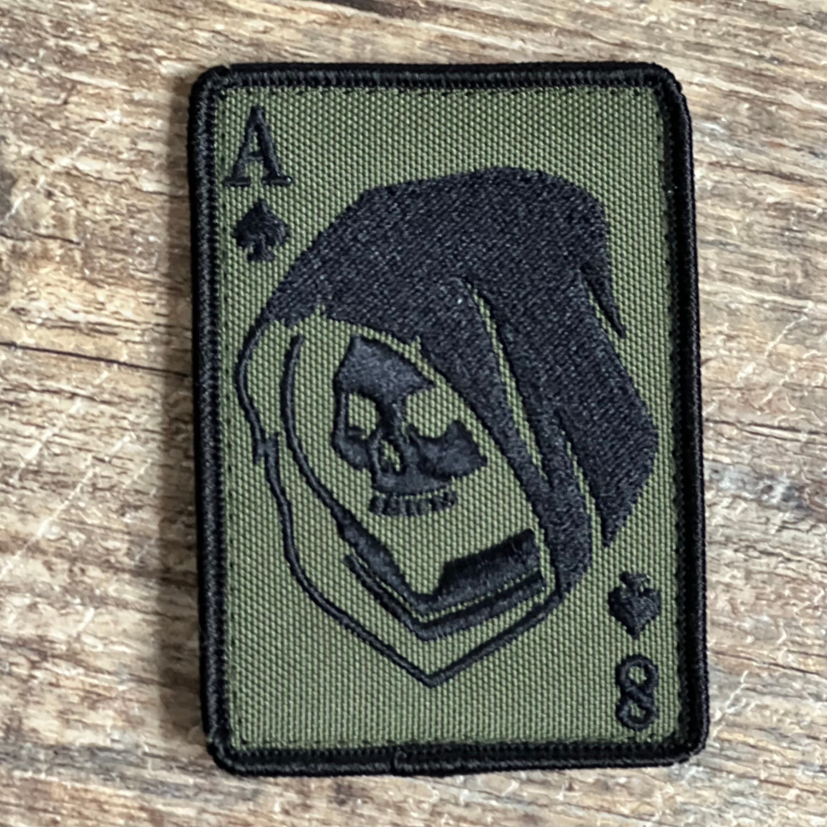 Aces and Eights Reaper Patch - Etsy