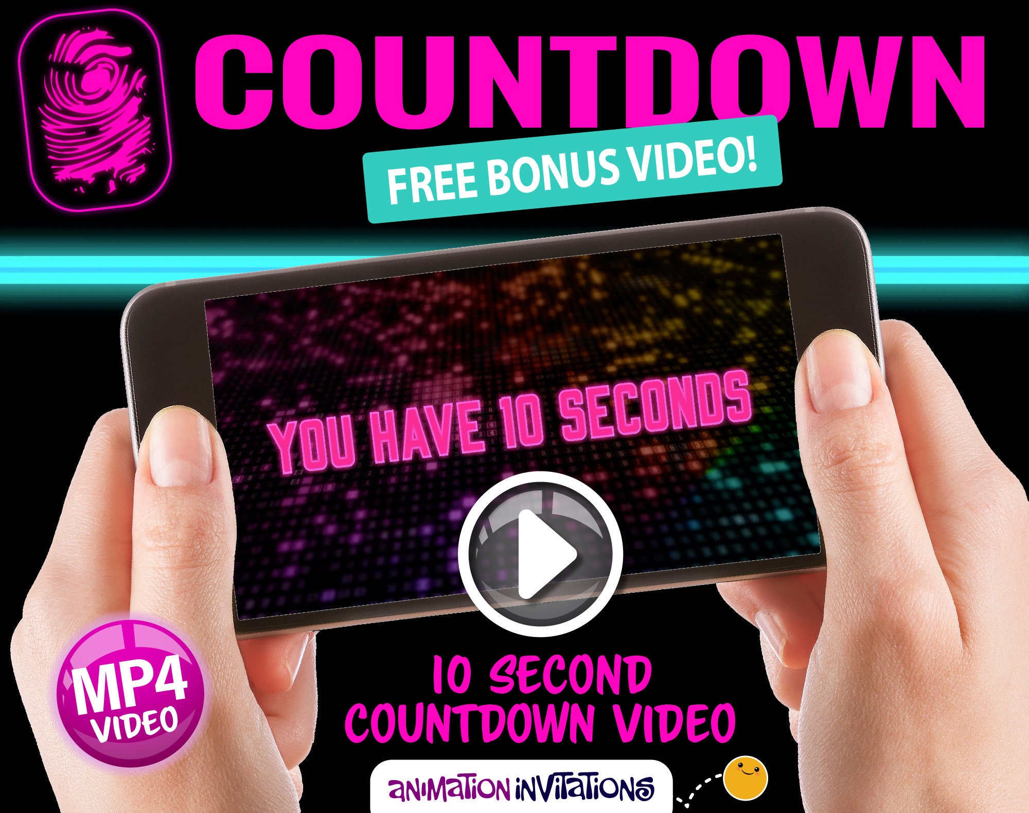 Secret Agent Mission Intro Video With Bonus 10 Second Countdown British ...