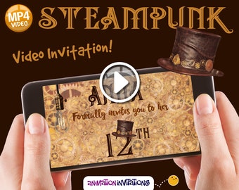 Top Hat Invitation - Etsy