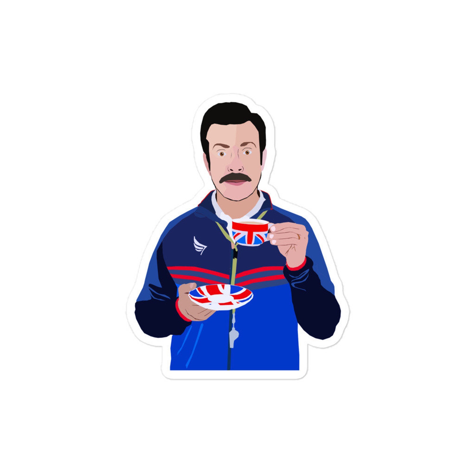 Ted Lasso Sticker Etsy