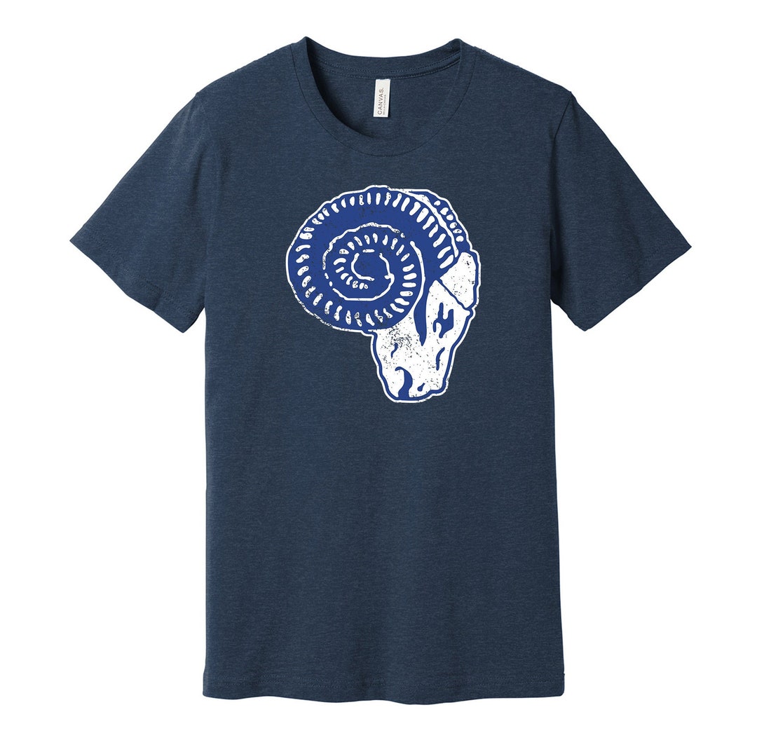 Cleveland Rams 1930s Throwback Tee - Retro Distressed Logo Defunct ...