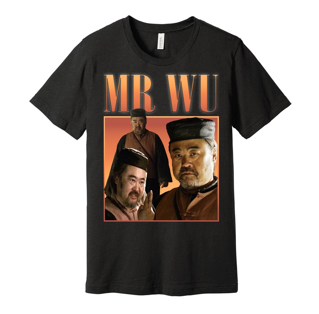 Mister Wu Oversized Graphic Street Fashion T-shirt - Deadwood Lover - Gritty American Wild West ...