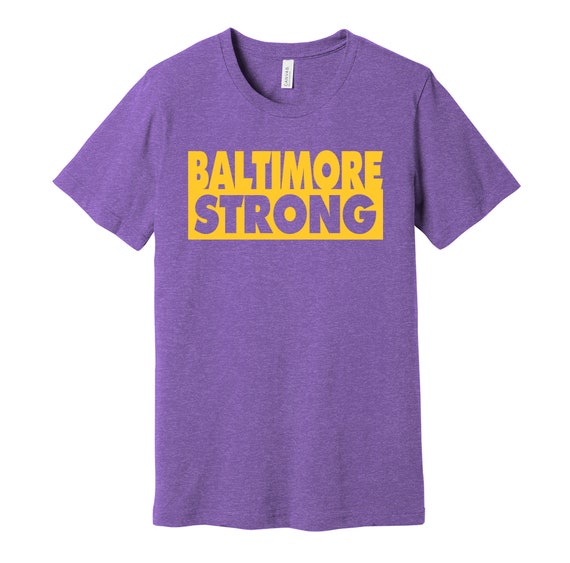 Baltimore Strong Represent Your City Shirt for Locals | Etsy