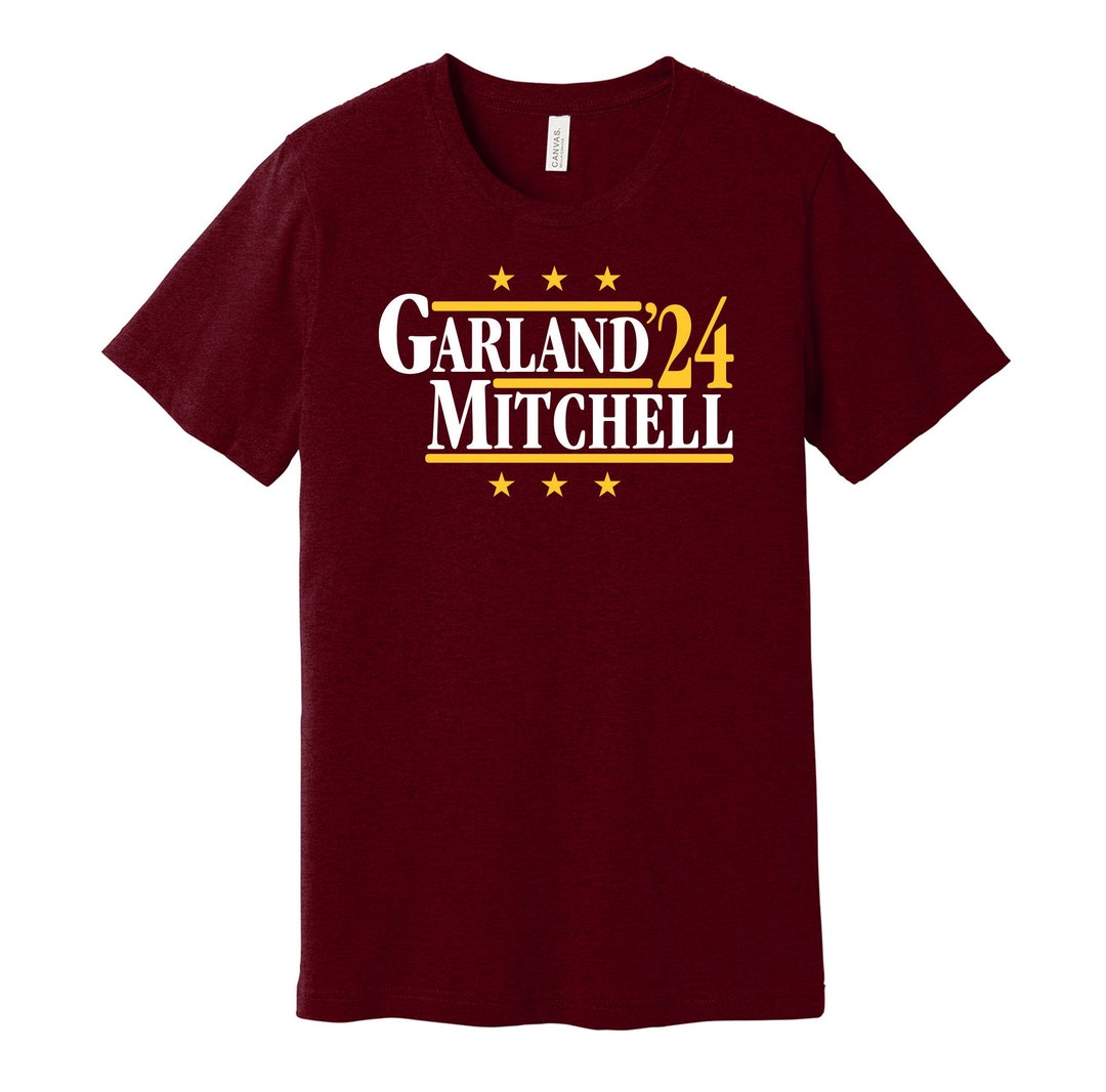 Garland & Mitchell '24 Political Campaign Parody Tee Basketball Legends ...