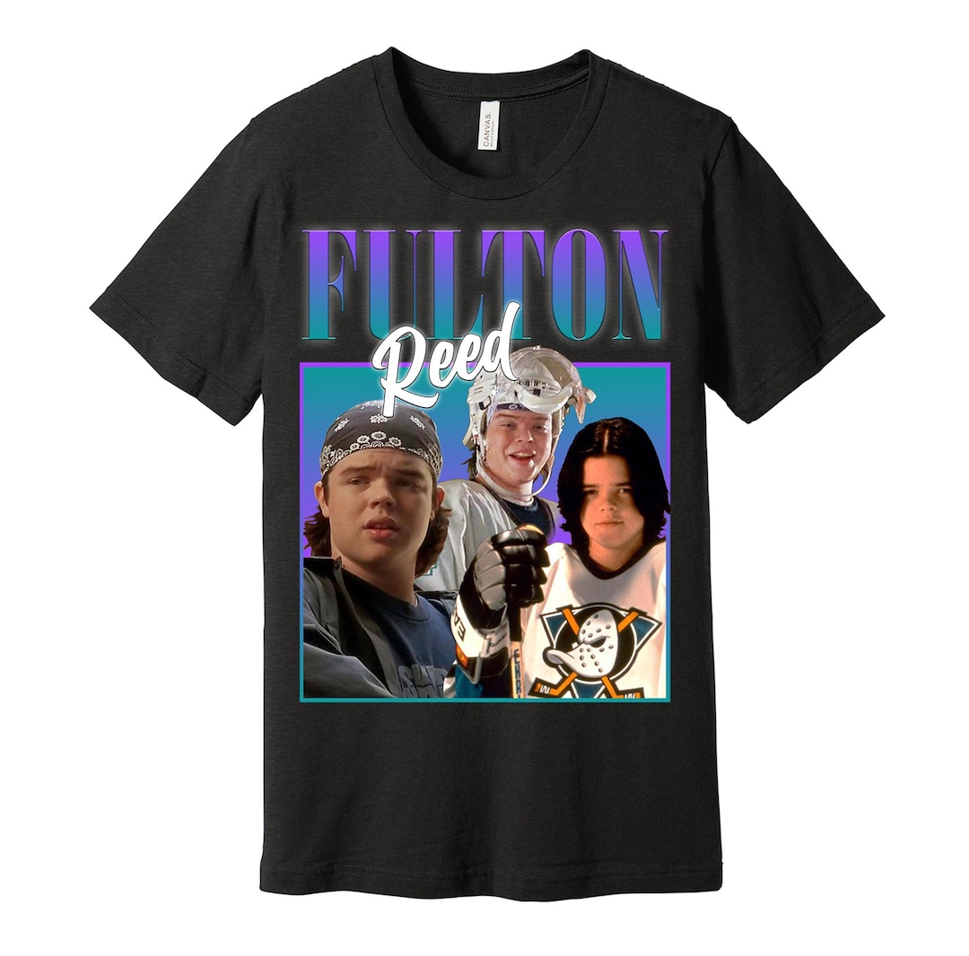 Fulton Reed Oversized Graphic Street Fashion T-shirt - the Mighty Ducks ...