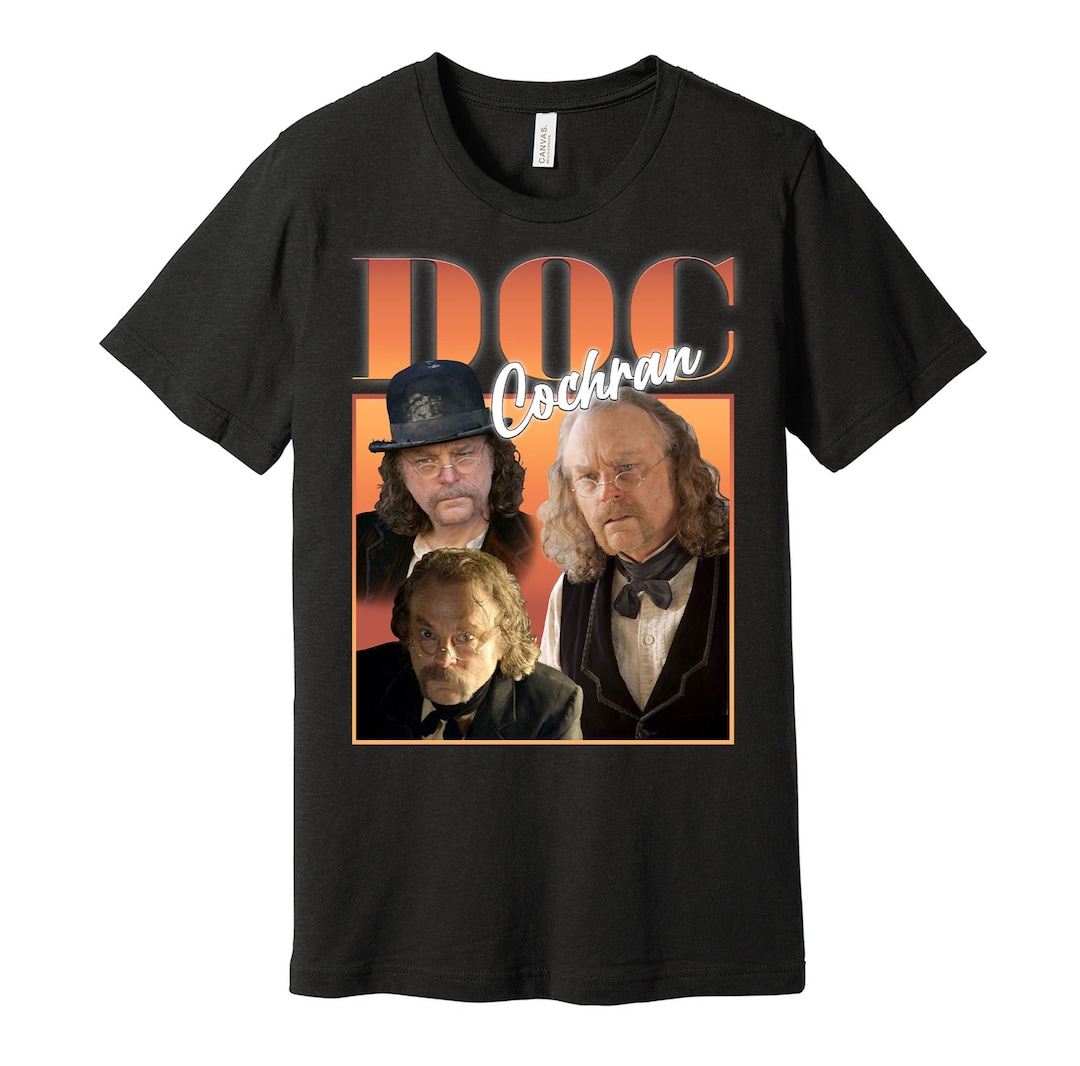 Doc Cochran Oversized Graphic Street Fashion T-shirt - Deadwood Lover ...