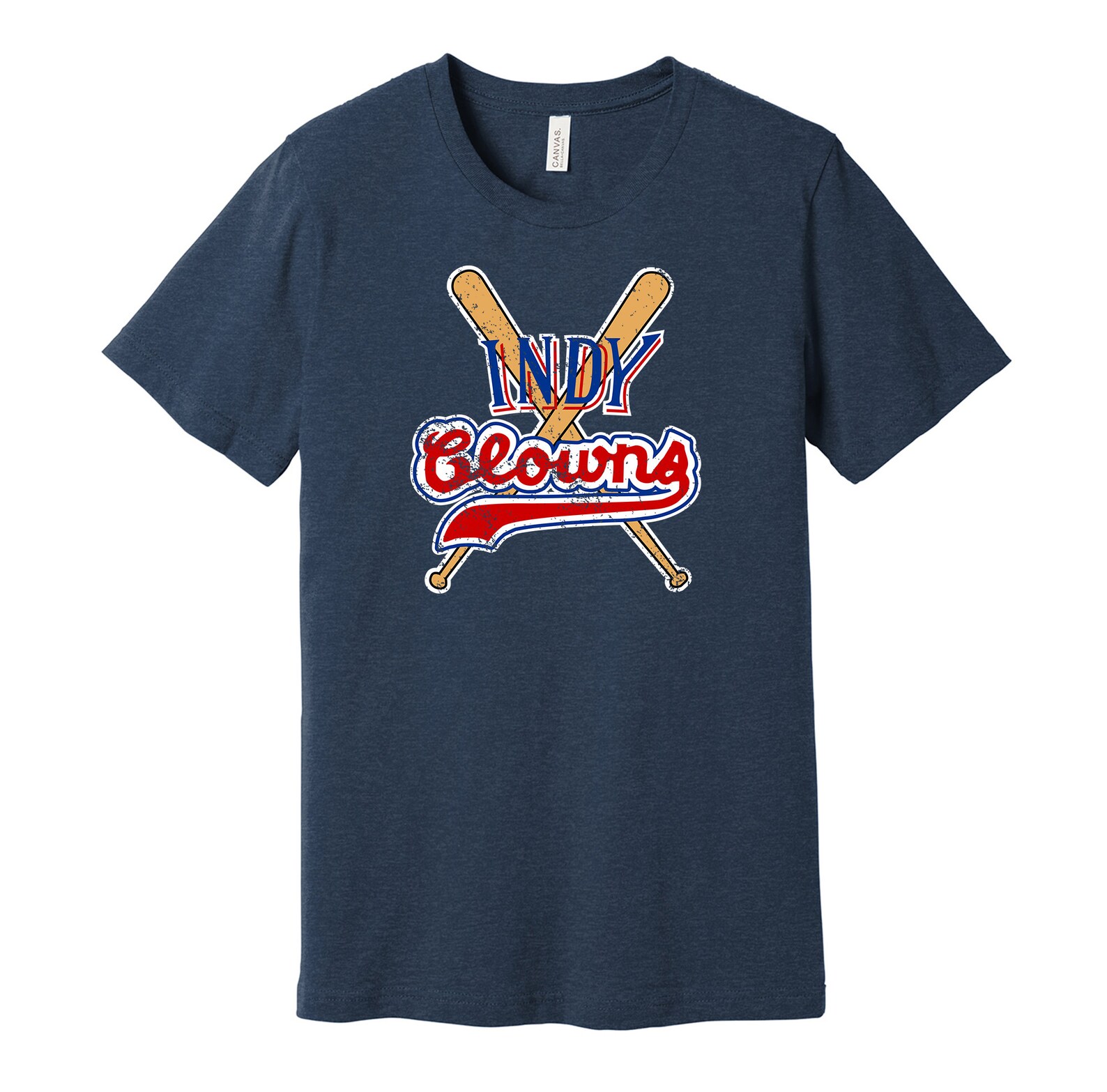 Indy Clowns Throwback Tee - American Negro League Baseball Team S M L ...
