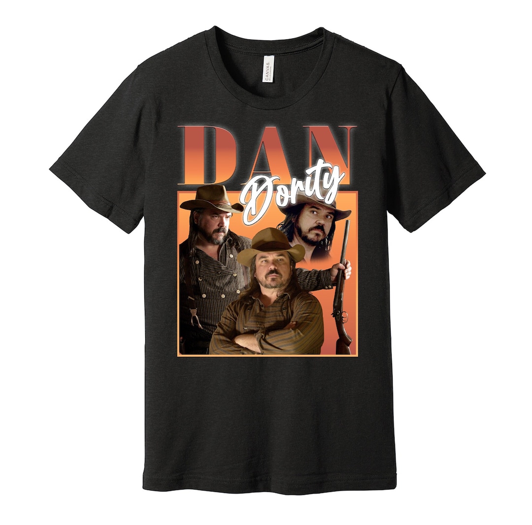 Dan Dority Oversized Graphic Street Fashion T-shirt - Deadwood Lover ...