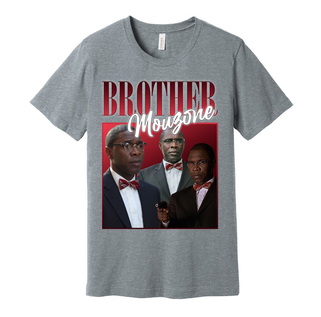 Brother Mouzone Oversized Graphic Street Fashion T-shirt - the Wire Fan ...