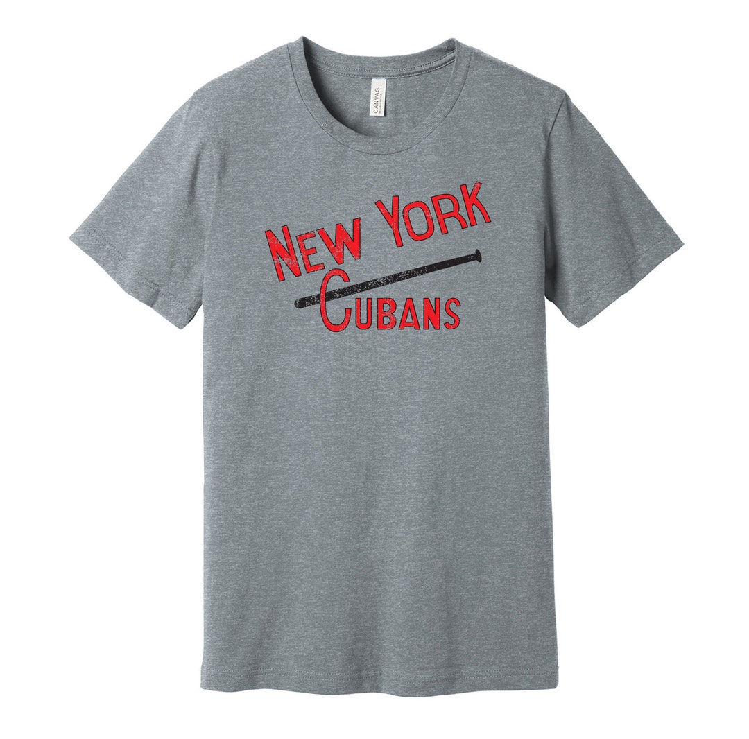 New York Cubans Throwback Tee - American Negro League Baseball Team S M ...