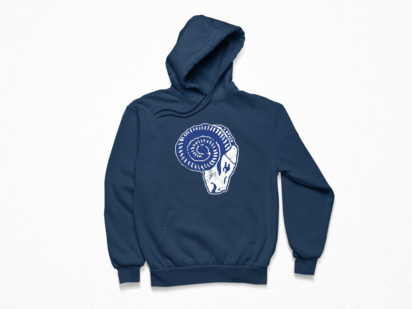 Cleveland Rams 1930s Throwback Hoodie Retro Distressed Logo - Etsy
