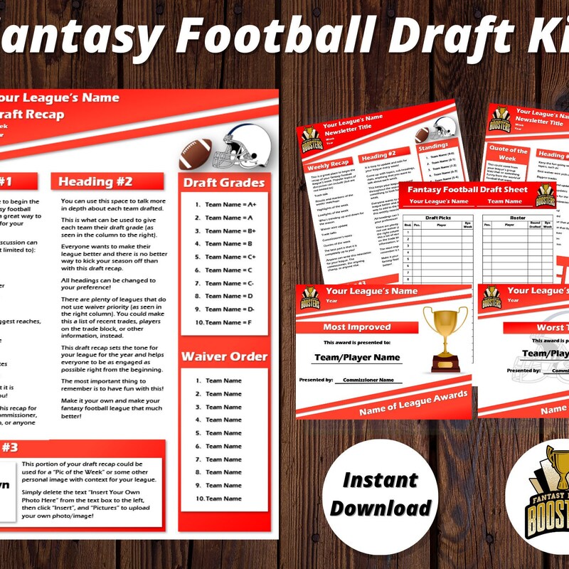FantasyLeagueBooster - Etsy