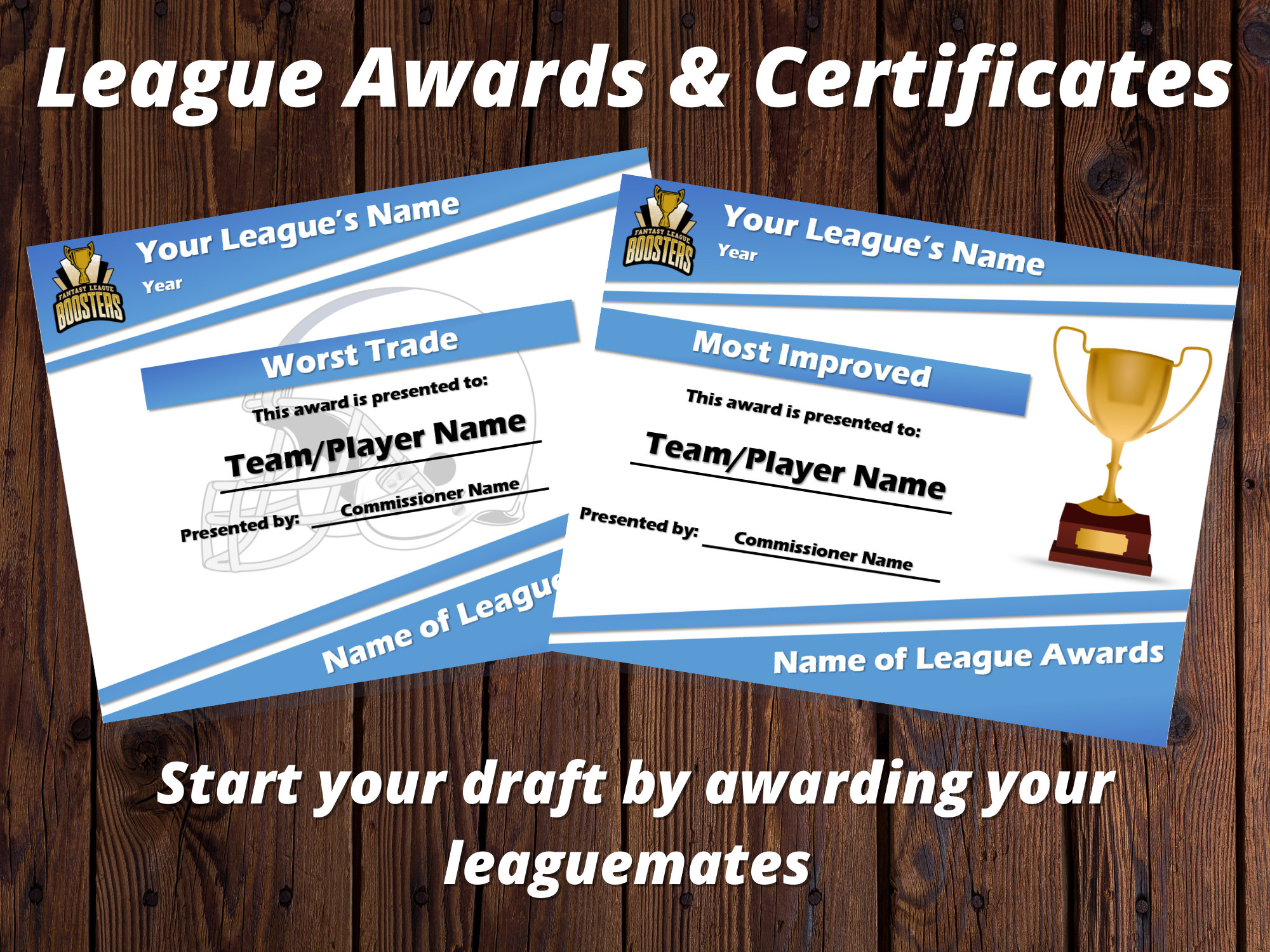 Fantasy Football Draft Kit 2025 | Draft Day Sheets | Draft Recap ...