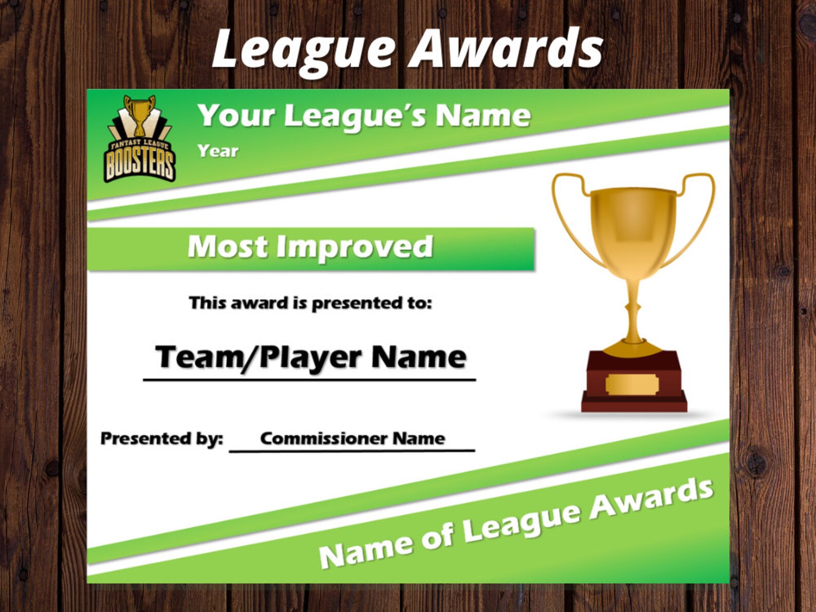 Editable Fantasy Football Templates | Draft Recap | 2 Page Newsletter ...