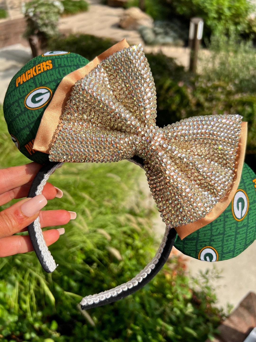 Green Bay Packers Ears | Football Ears | Sports Ears | Green Gold Ears ...