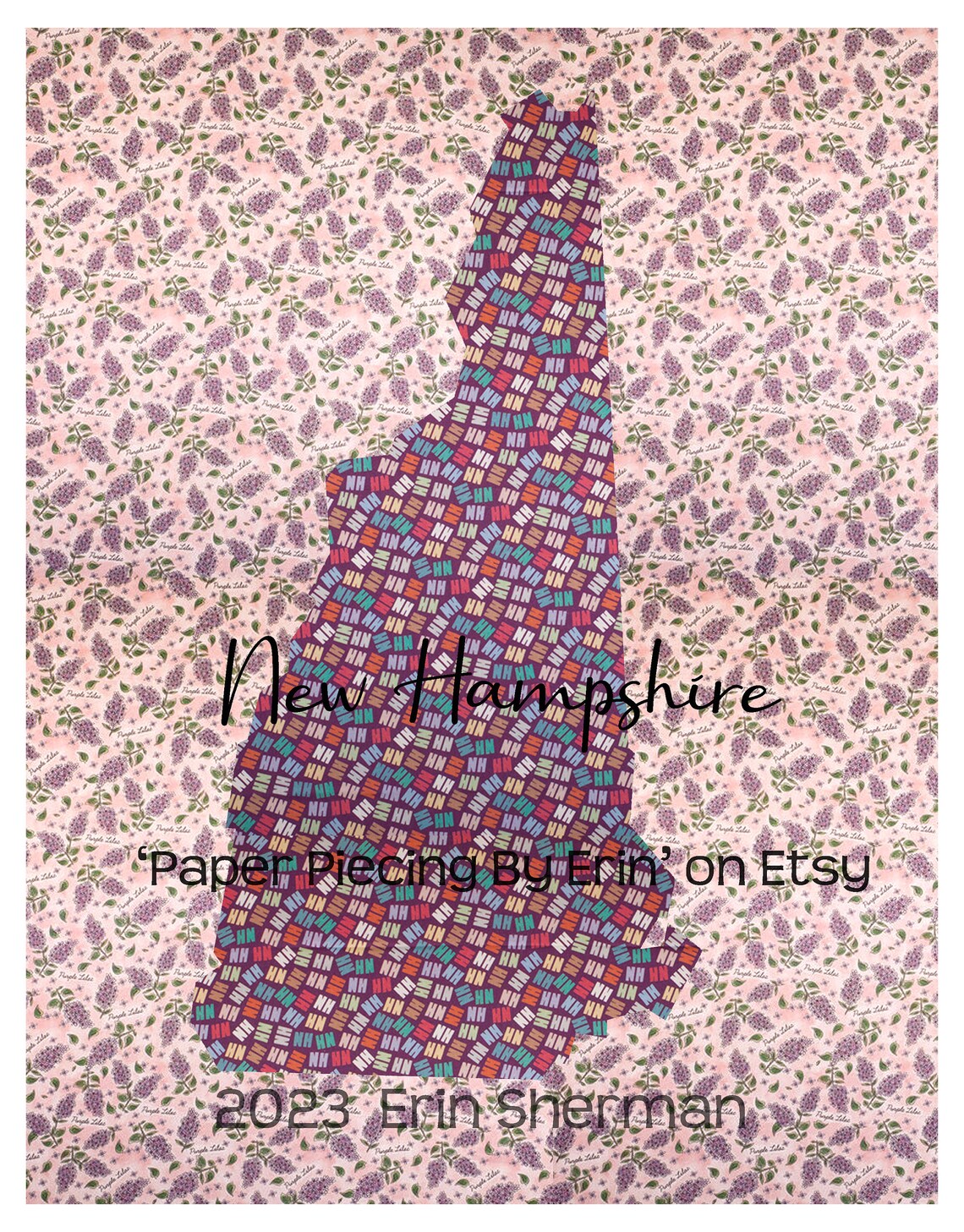 New Hampshire State Paper Piecing Pattern - Etsy