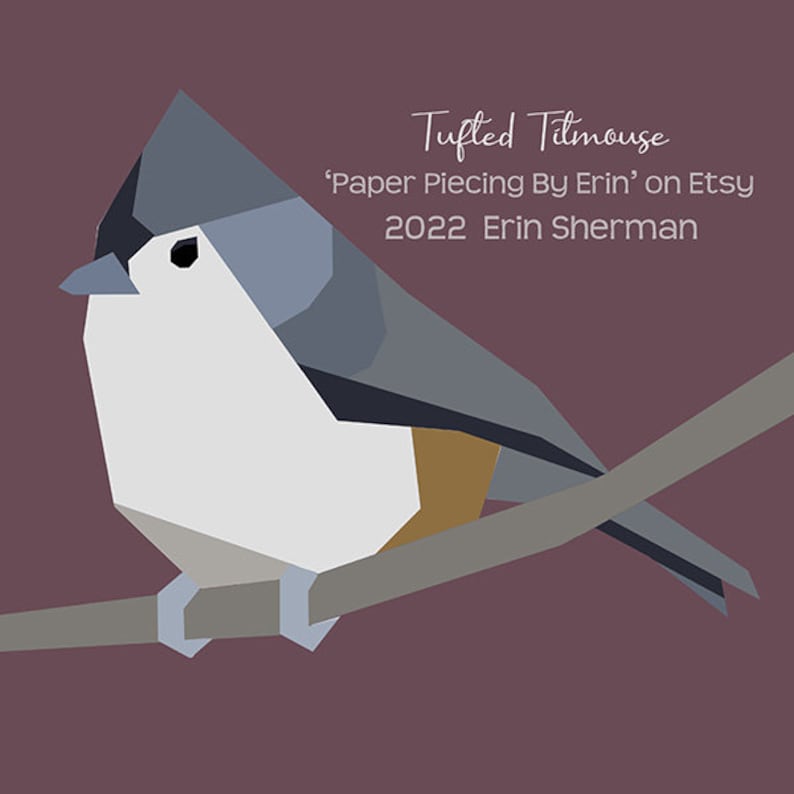 Cuties Bird Bundle 4 Paper Piecing Patterns - Etsy