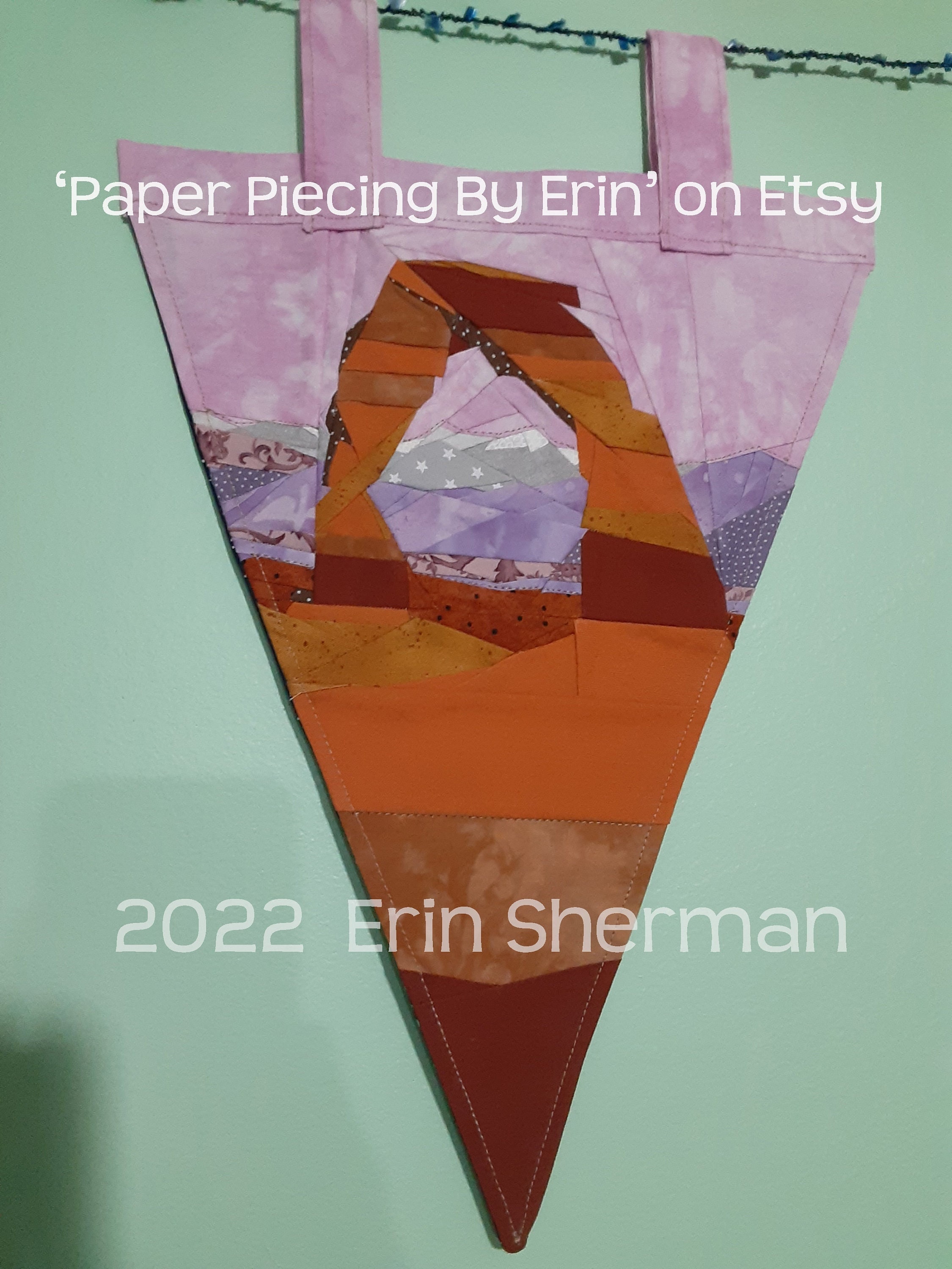 Arches Pennant Paper Piecing Pattern | Etsy