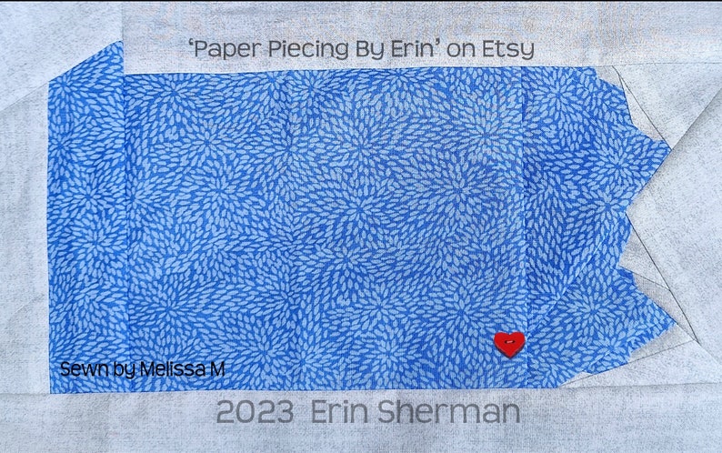 Pennsylvania State Paper Piecing Pattern - Etsy