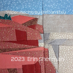 24inch Grand Canyon Paper Piecing Pattern Square Block FPP - Etsy