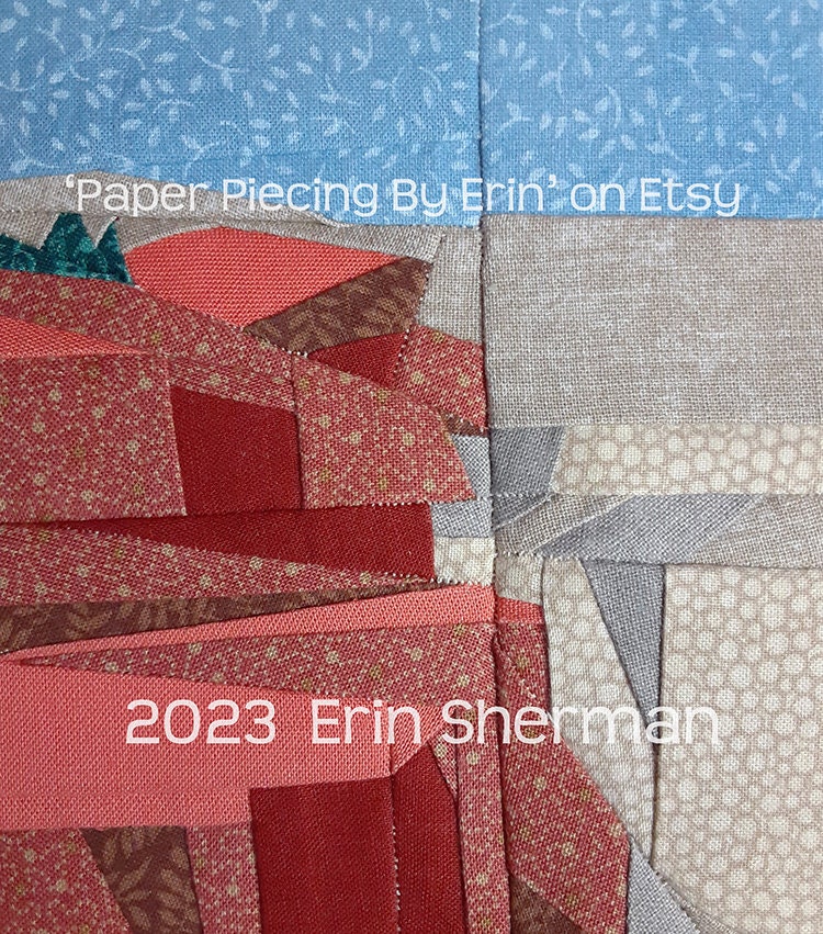 24inch Grand Canyon Paper Piecing Pattern Square Block FPP - Etsy