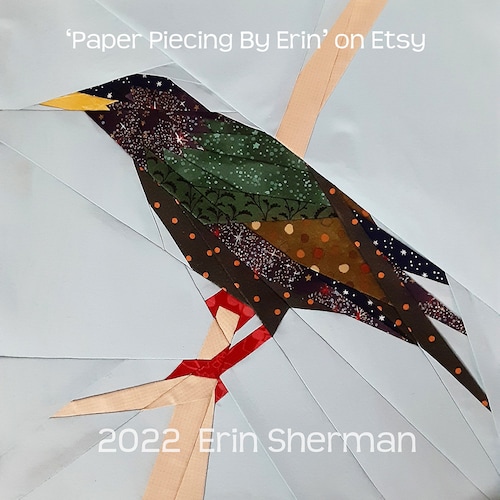 Eastern Bluebird Paper Piecing Pattern - Etsy