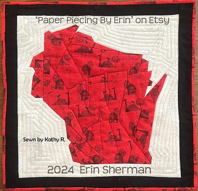 PaperPiecingByErin - Etsy