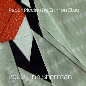 Grosbeak Bird Paper Piecing Pattern Rosebreasted or Blackheaded - Etsy