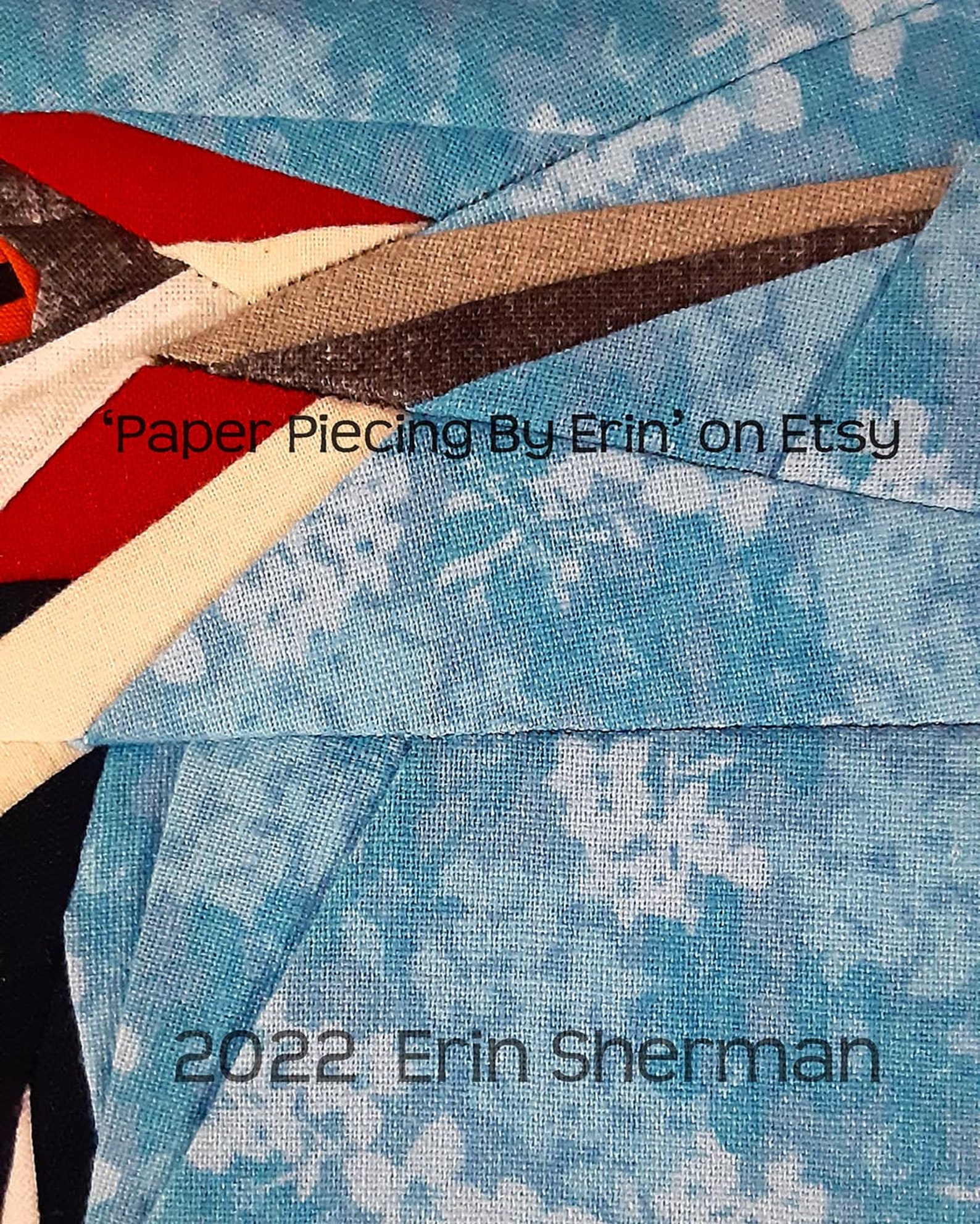 Pileated Woodpecker Paper Piecing Pattern - Etsy