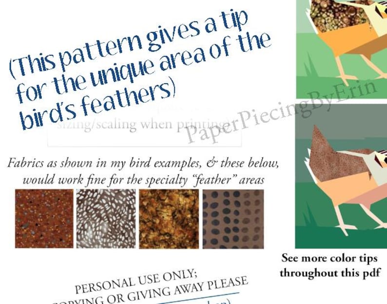 American Woodcock Timberdoodle Bird Paper Piecing Pattern - Etsy