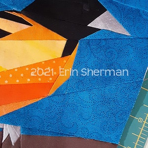 Oriole Paper Piecing Pattern - Etsy