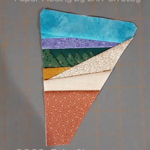 12" Yellowstone Paper Piecing Pattern Square Block National Park - Etsy