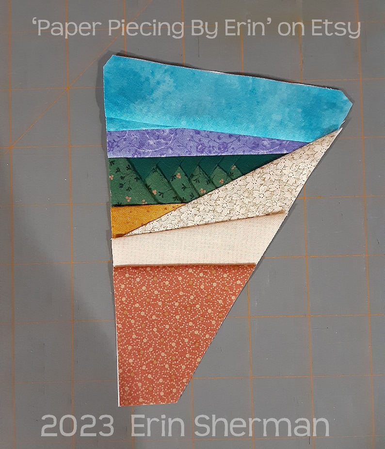 12" Yellowstone Paper Piecing Pattern Square Block National Park - Etsy