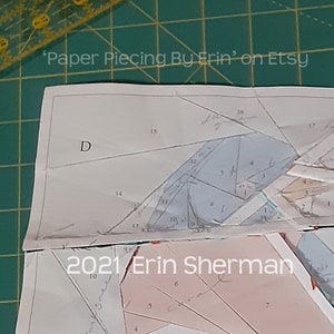 Eastern Bluebird Paper Piecing Pattern - Etsy