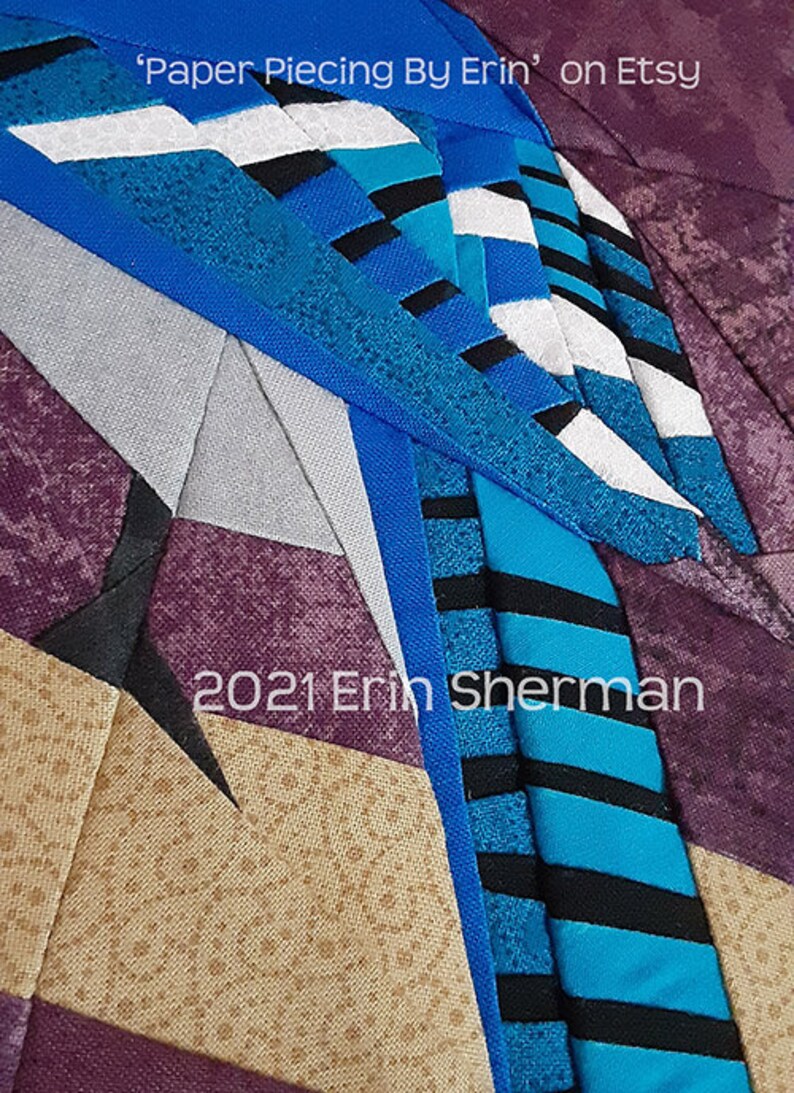Blue Jay Paper Piecing Pattern - Etsy