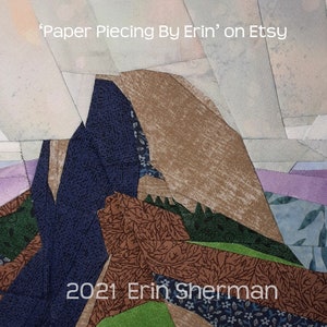 12" Yosemite Square Paper Piecing Pattern - Etsy