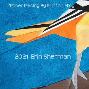 Oriole Paper Piecing Pattern - Etsy